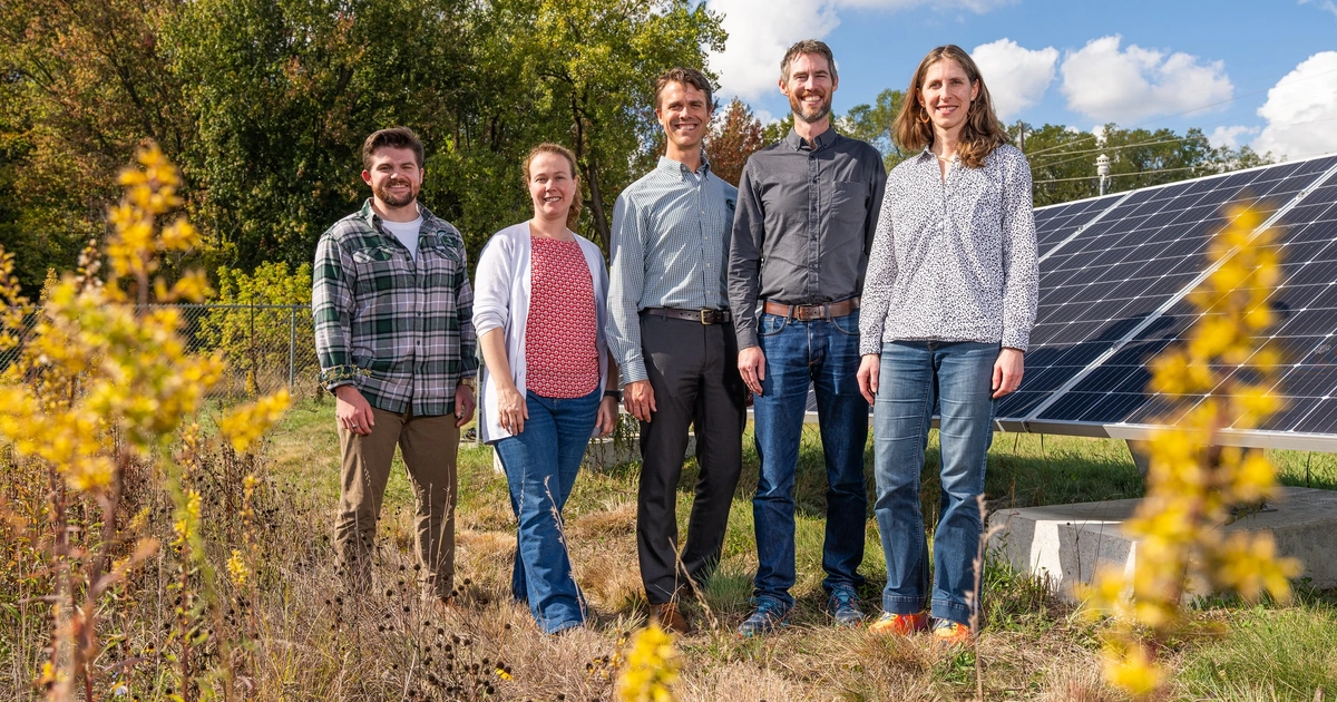 Farming meets solar power in new MSU project | MSUToday | Michigan ...